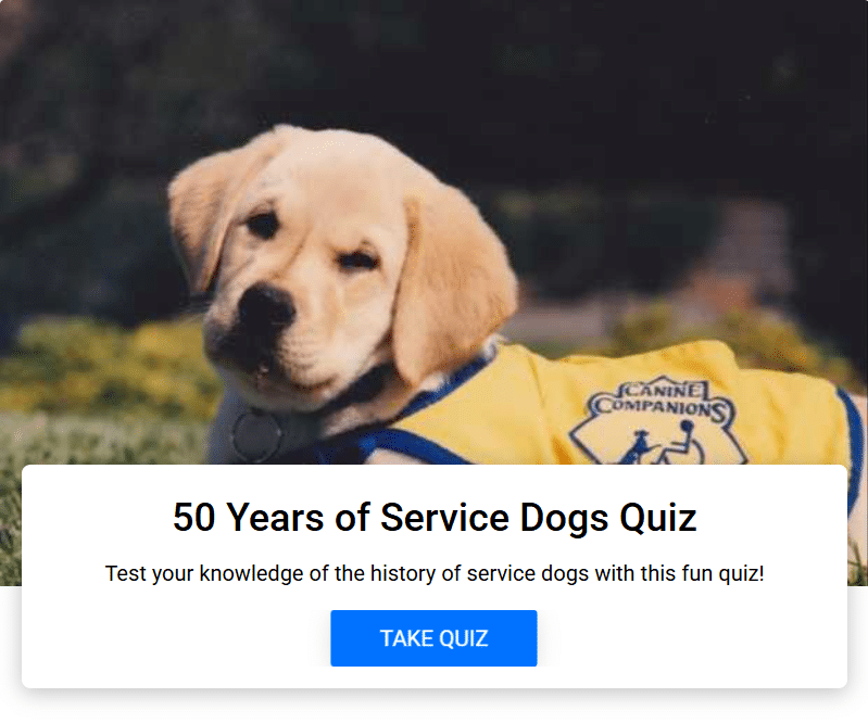 National Service Dog Month - Canine Companions